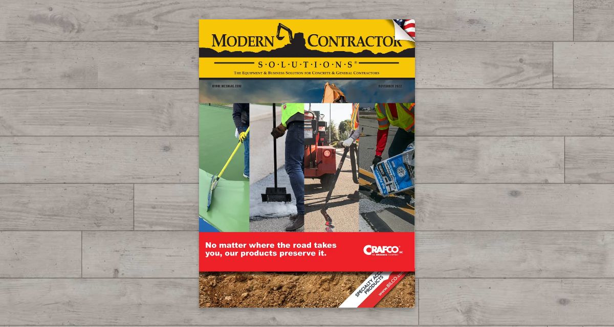 Modern Contractor Solutions November 2022