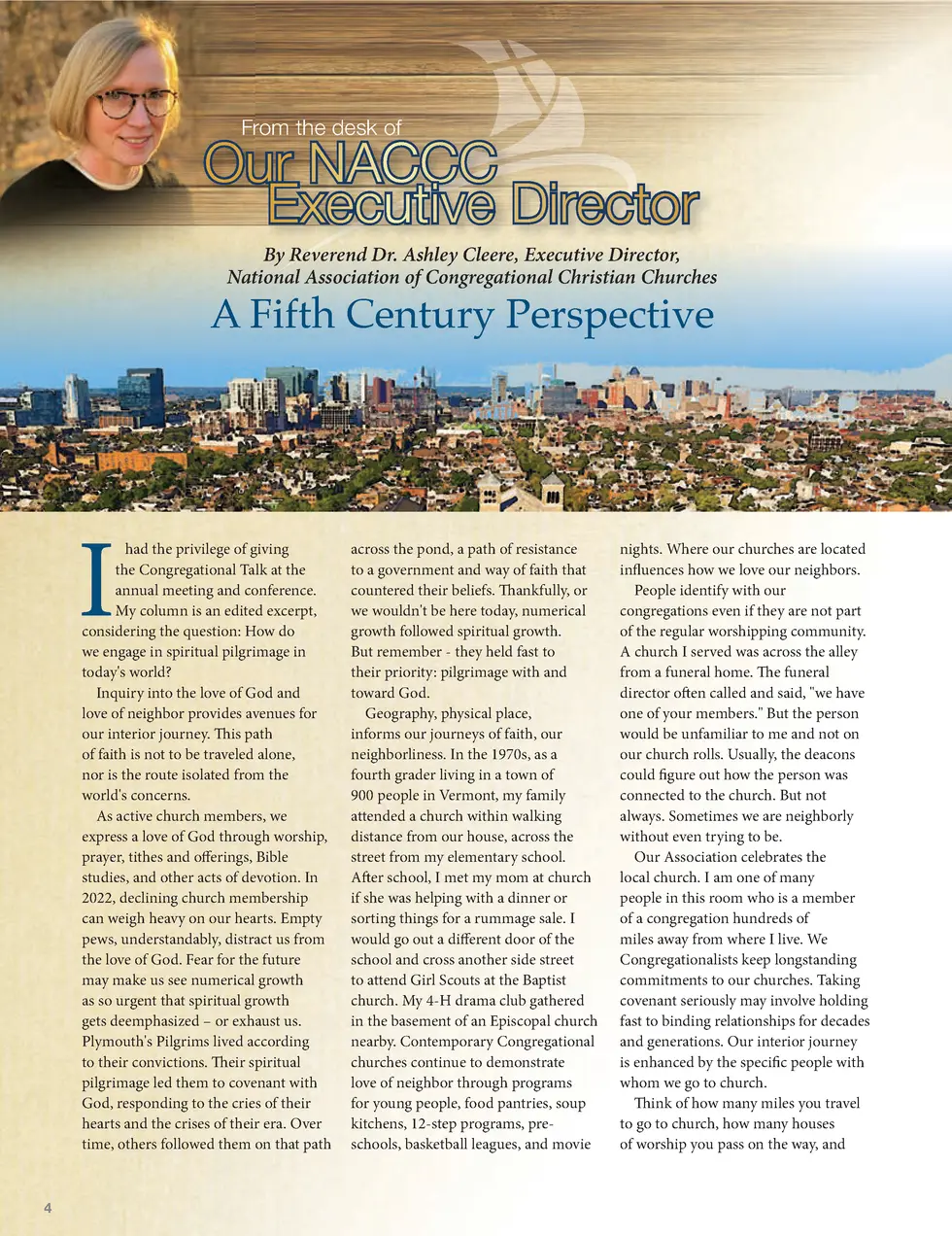 The Congregationalist September 2022