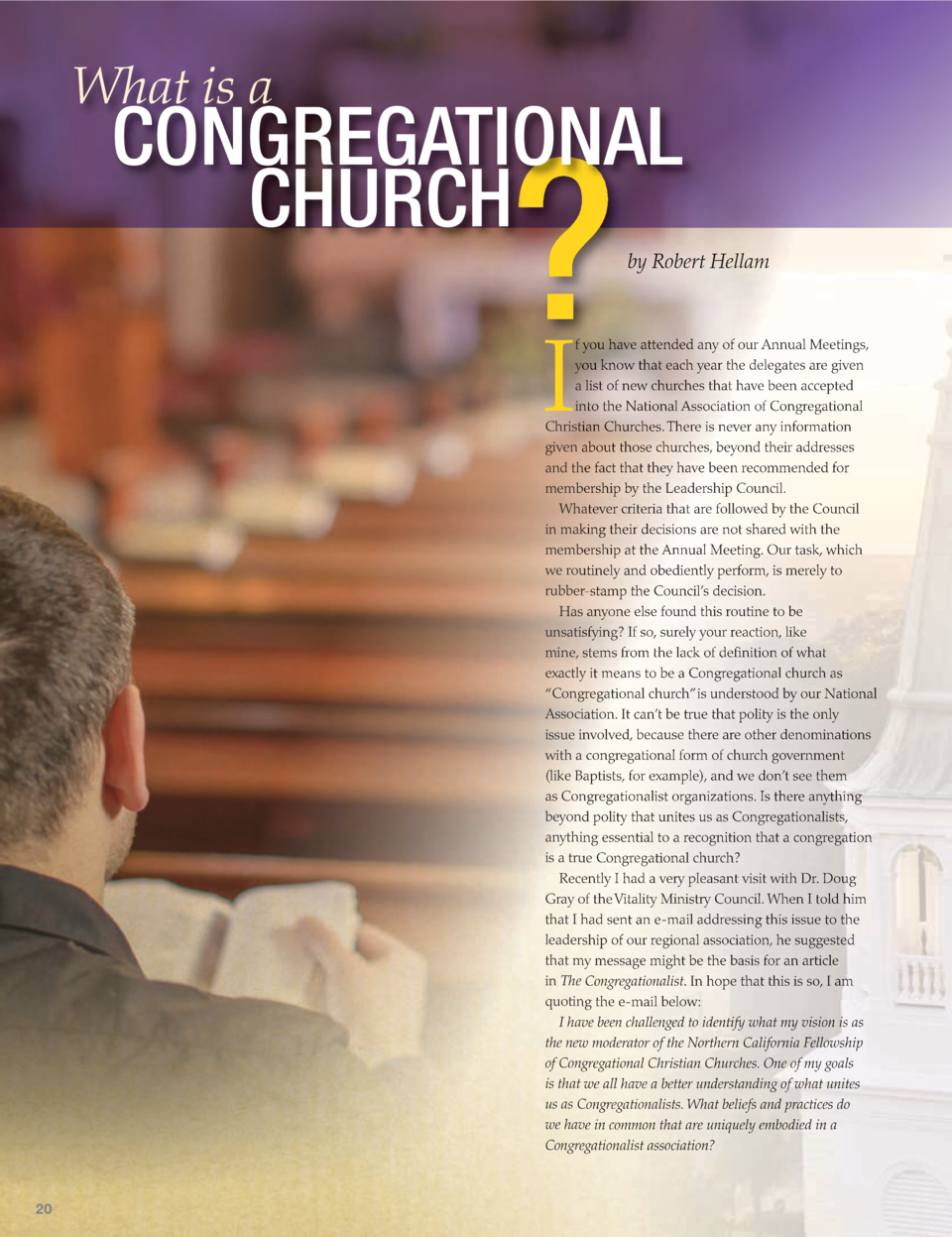 The Congregationalist magazine