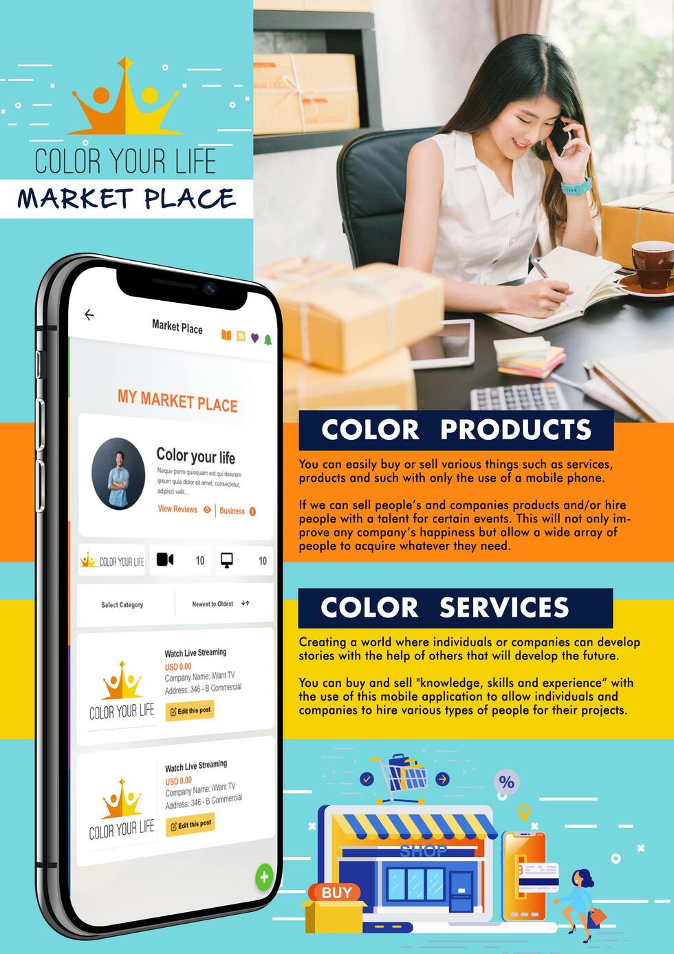 Color Your Life-English : simplebooklet.com