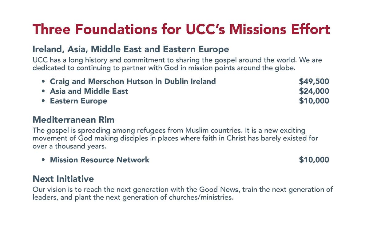 UCC 2021 Mission Booklet