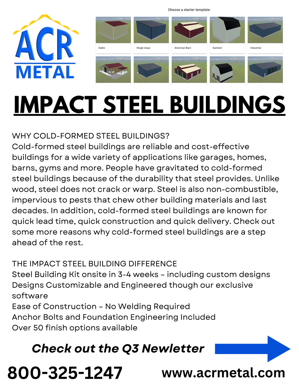 IMPACT Steel Buildings Q3 Newsletter 2024