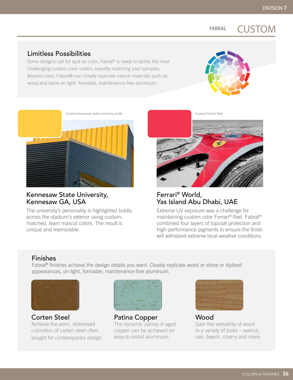 Fabral Metal Wall and Roof Systems