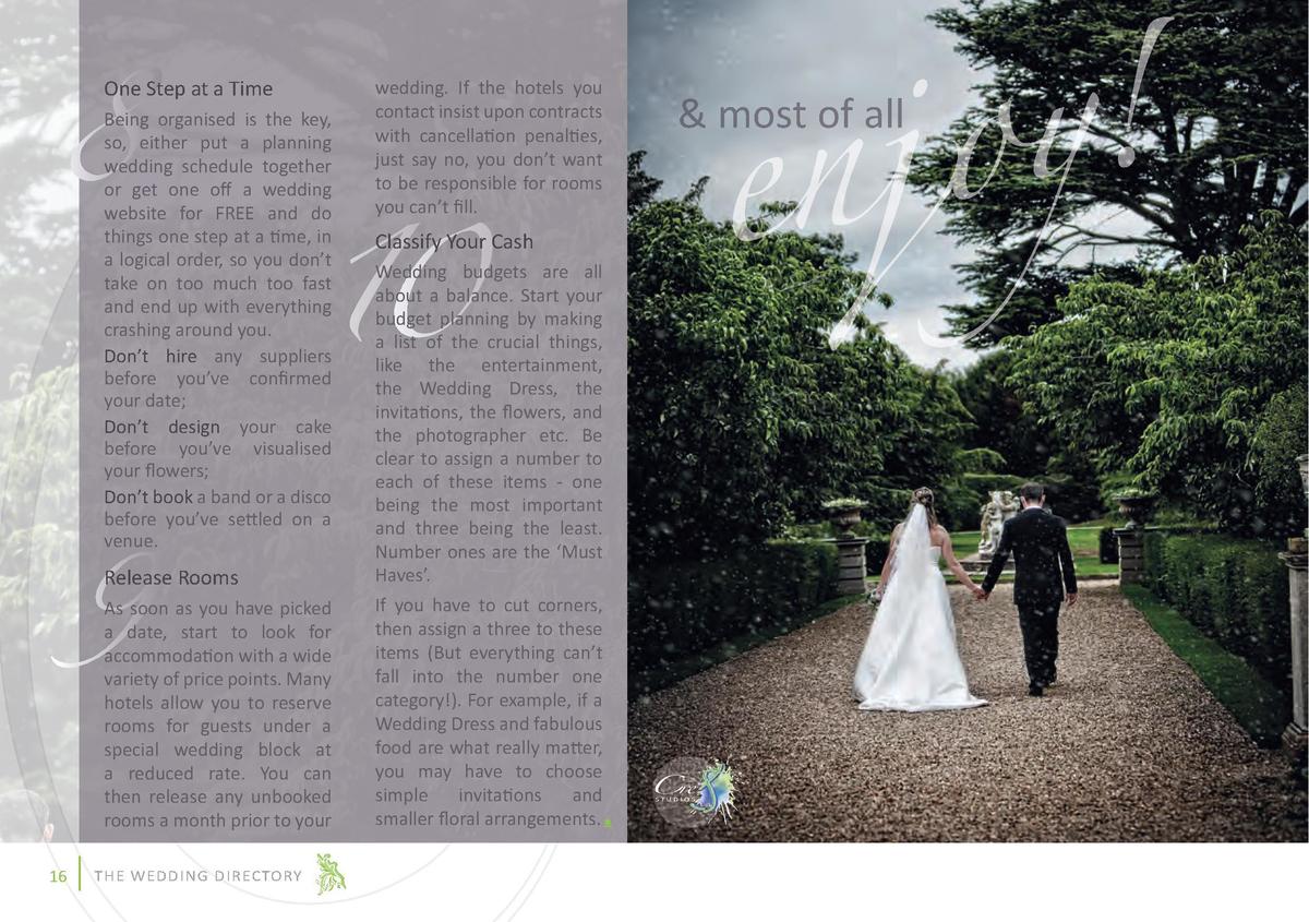 THE WEDDING DIRECTORY : simplebooklet.com