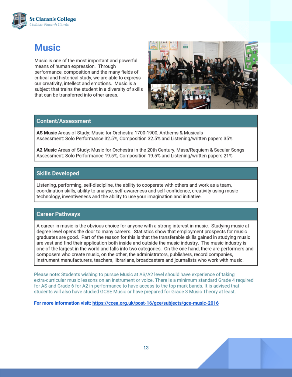 SCC KS5 Options Booklet