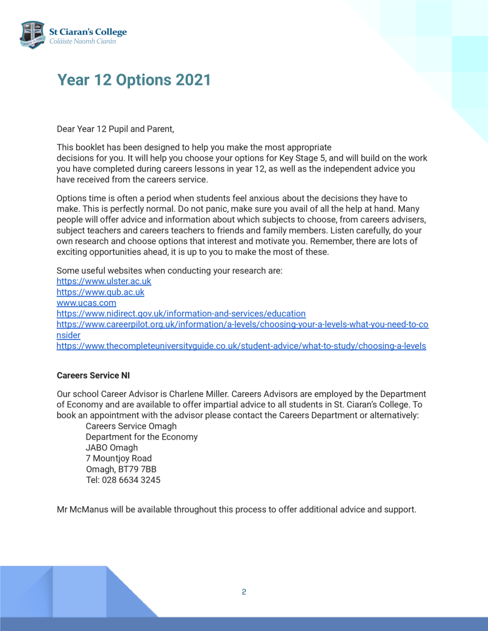 SCC KS5 Options Booklet