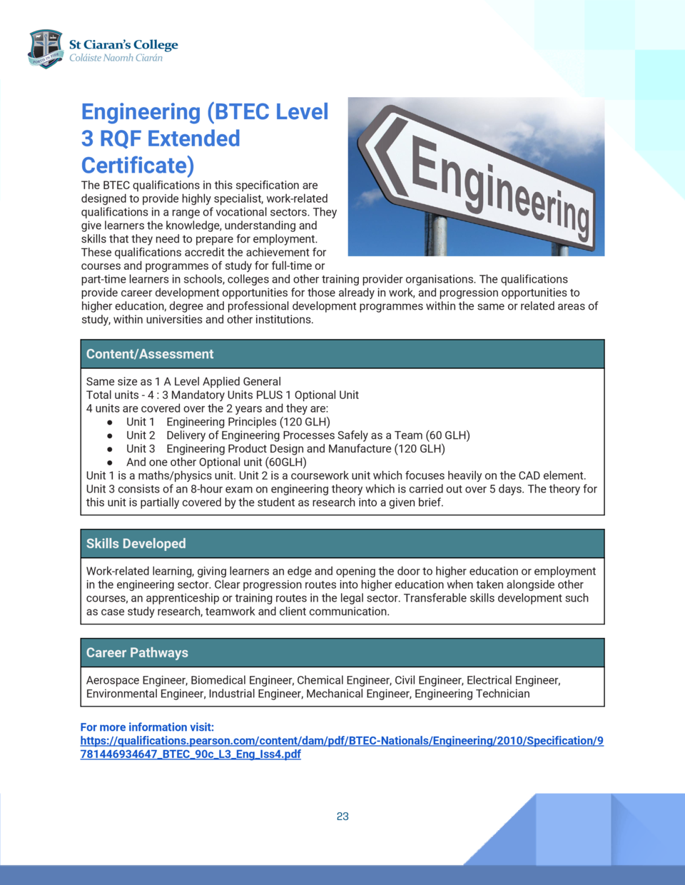 SCC KS5 Options Booklet