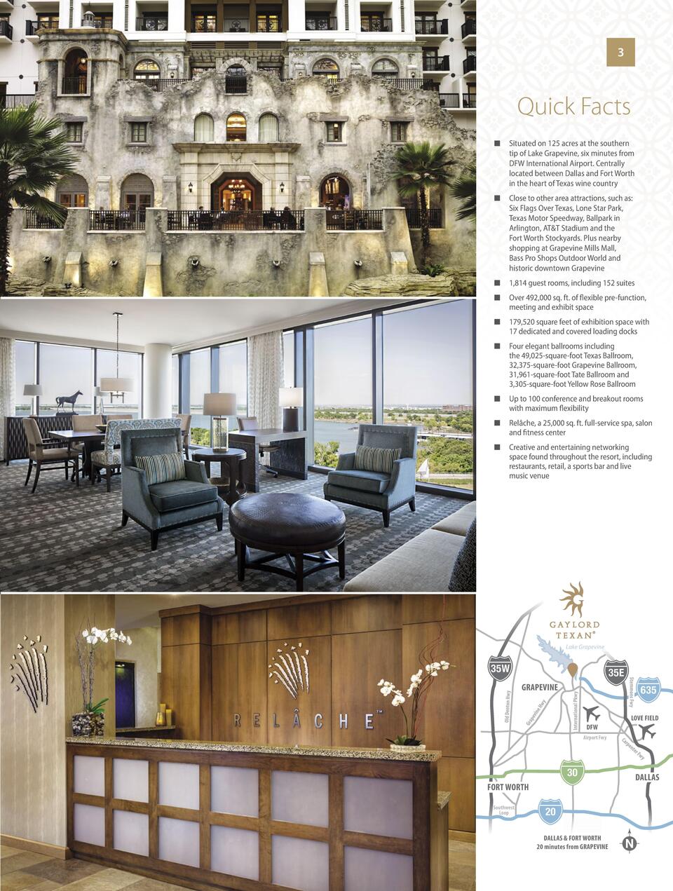 Gaylord Texan Facility Guide