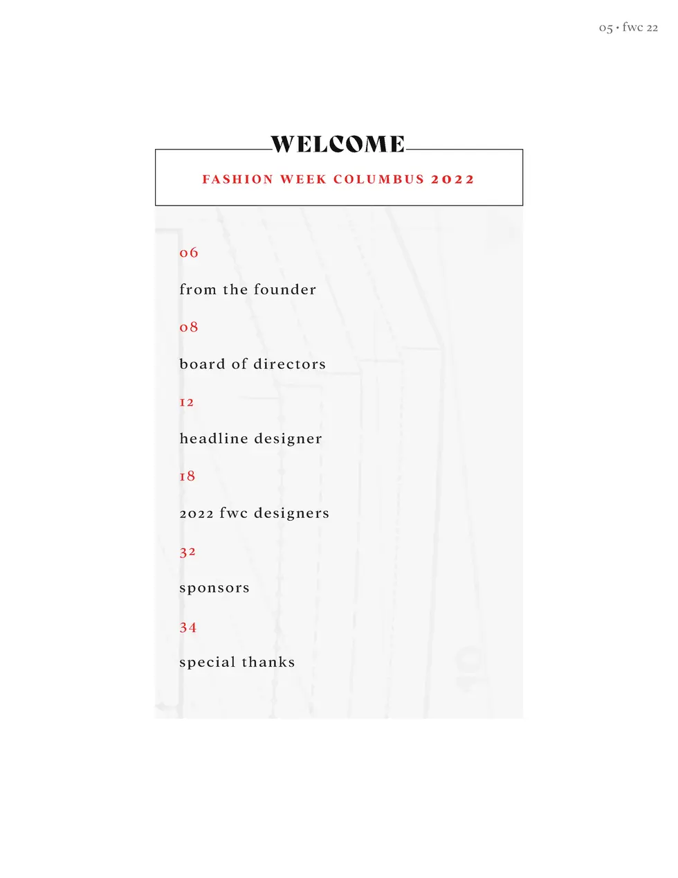 Fashion Week Columbus 2022 LookBook : simplebooklet.com