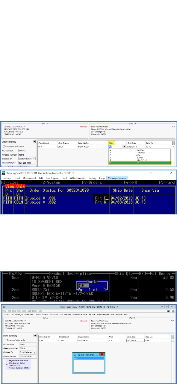 EDI | Resend Outbound 810 EDI | Resend Outbound 810