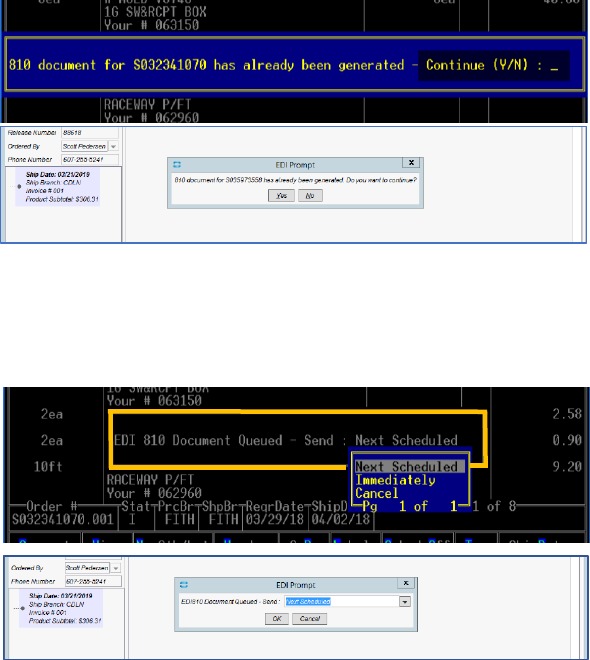 EDI | Resend Outbound 810 EDI | Resend Outbound 810
