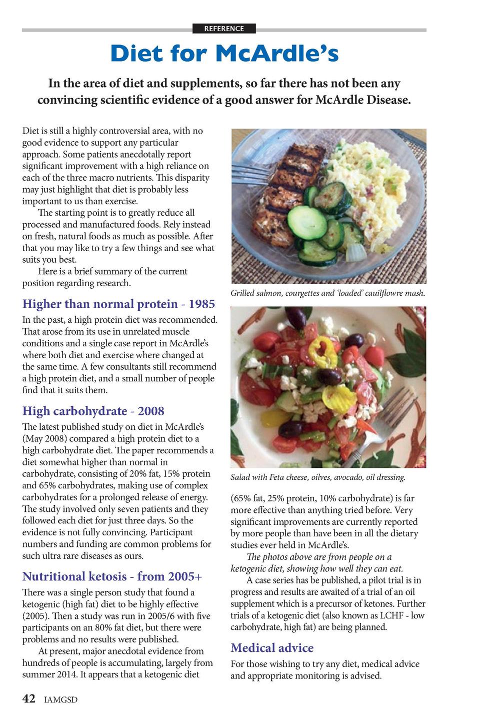 Living with McArdle Disease : simplebooklet.com