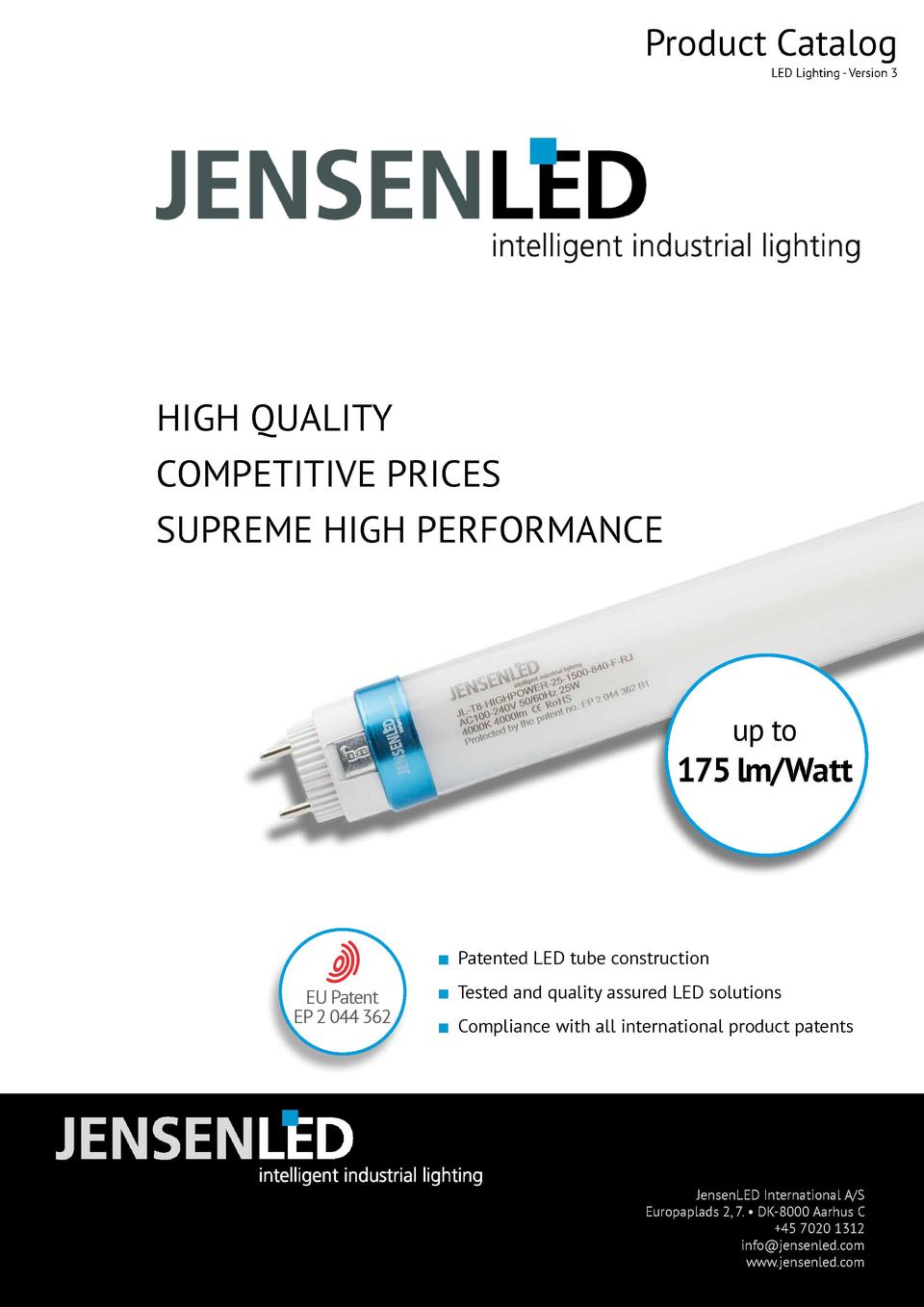 JensenLED_LED_product_catalog : simplebooklet.com