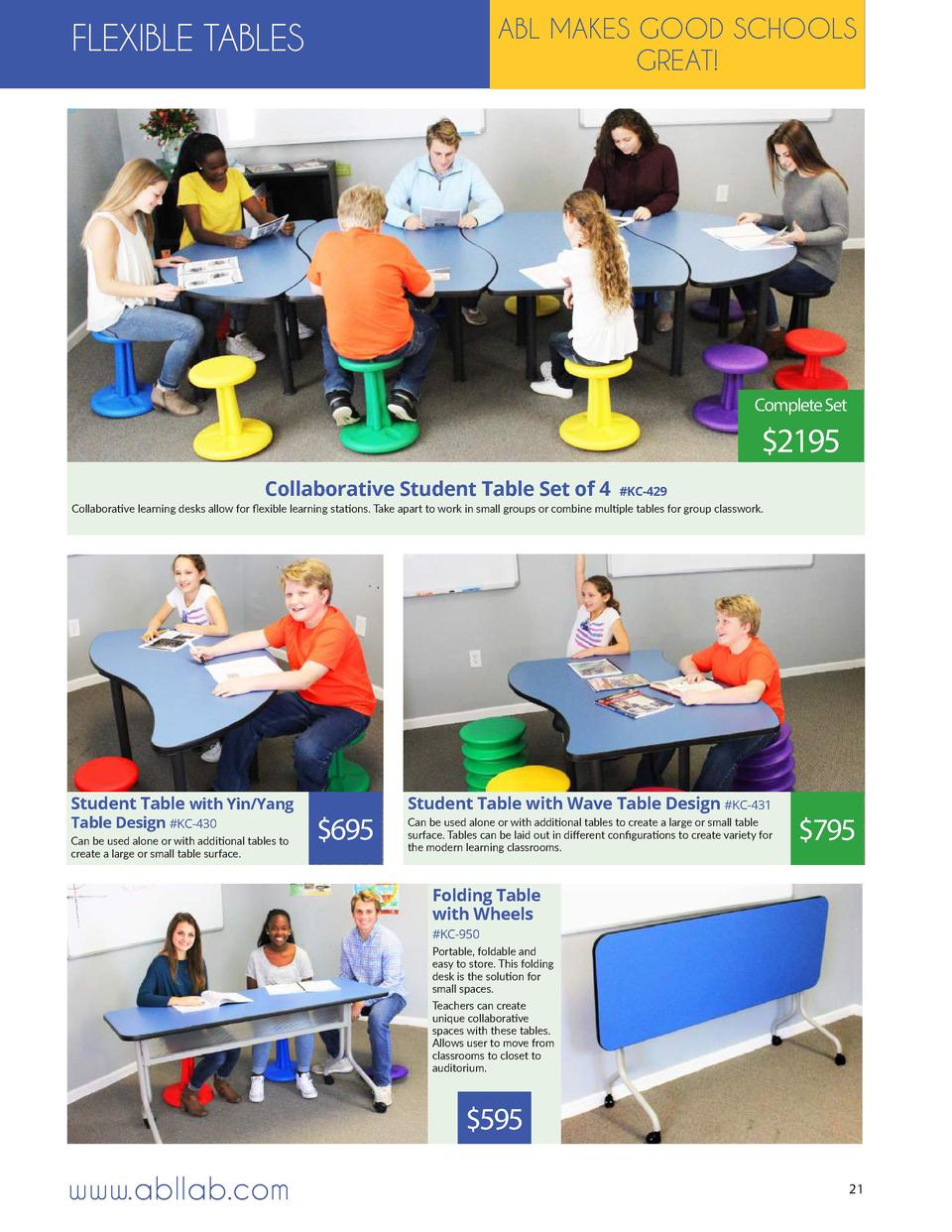 ABL 2020 Kinesthetic Classroom Catal