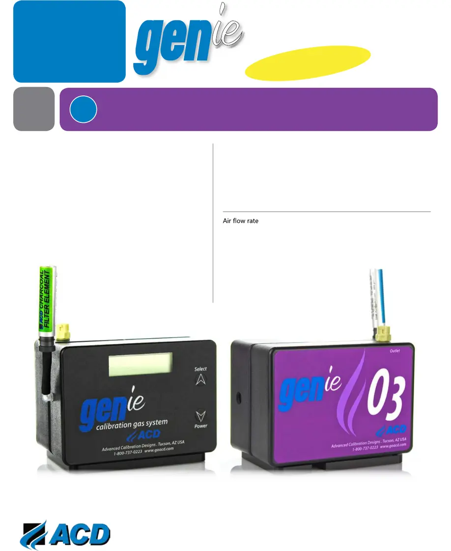 GENie O3 Brochure
