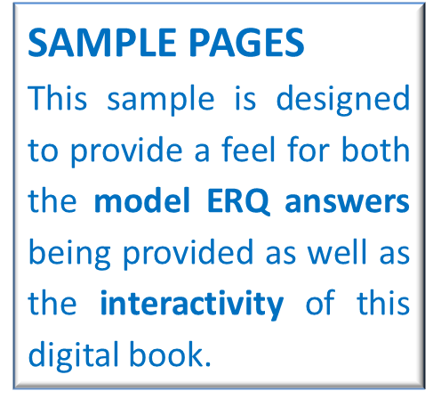 IB Psychology Sample Pages ERQs