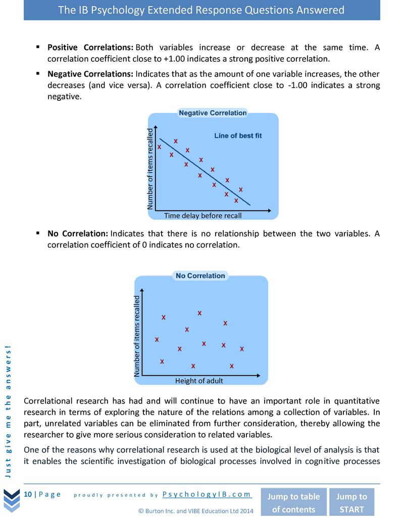 Model ERQ Answers - IB Psycholog