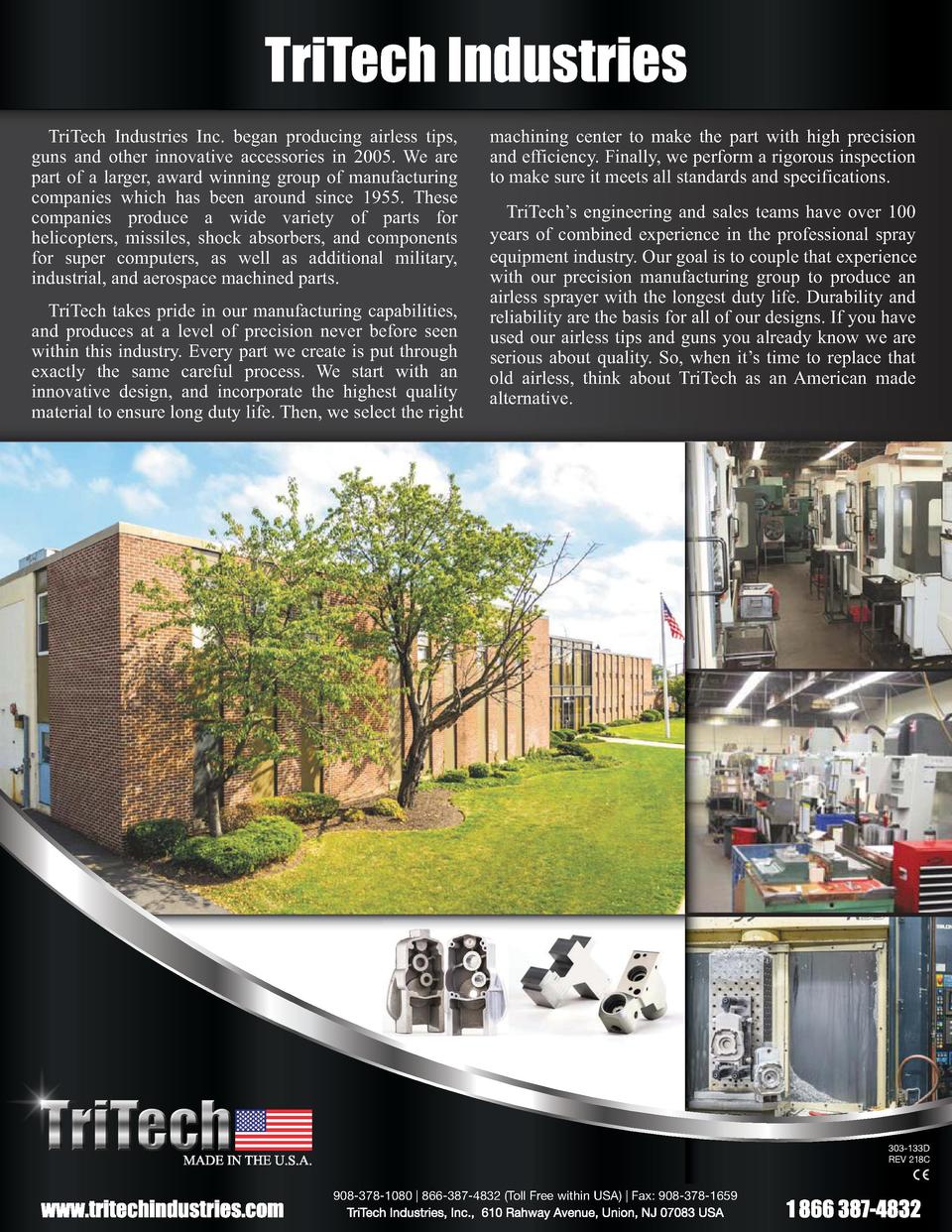 TriTech Product Catalog