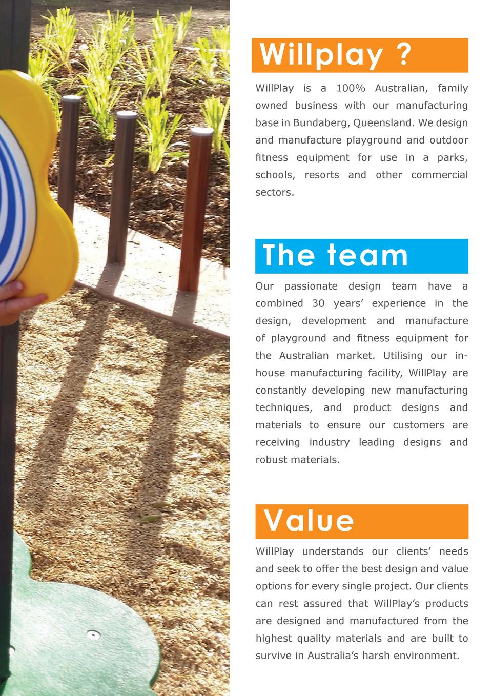 WillPlay 2018-2019 Catalogue