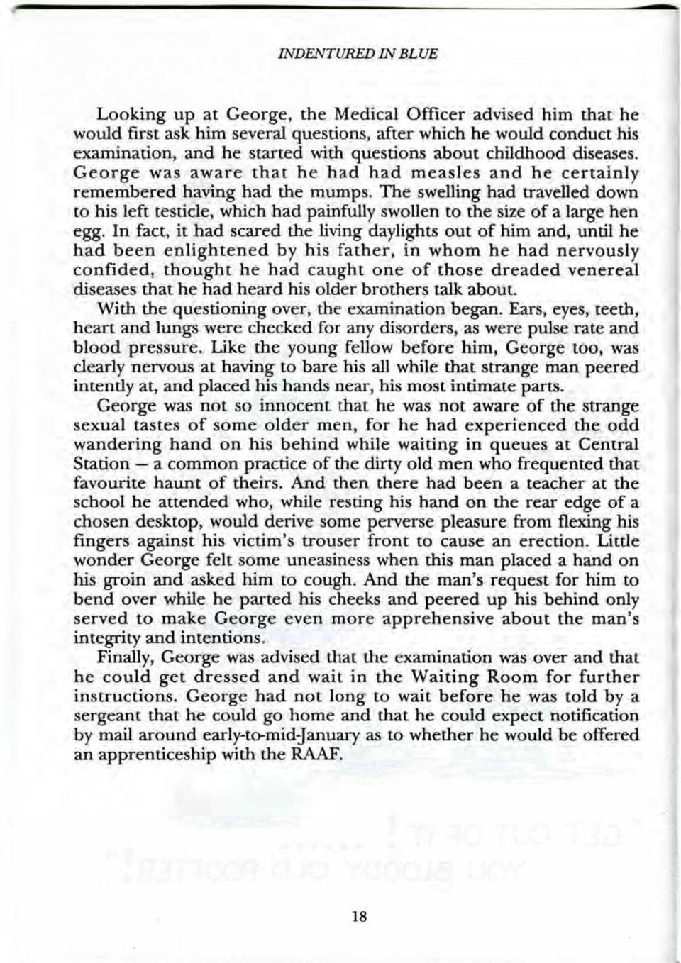 Indentured in Blue : simplebooklet.com