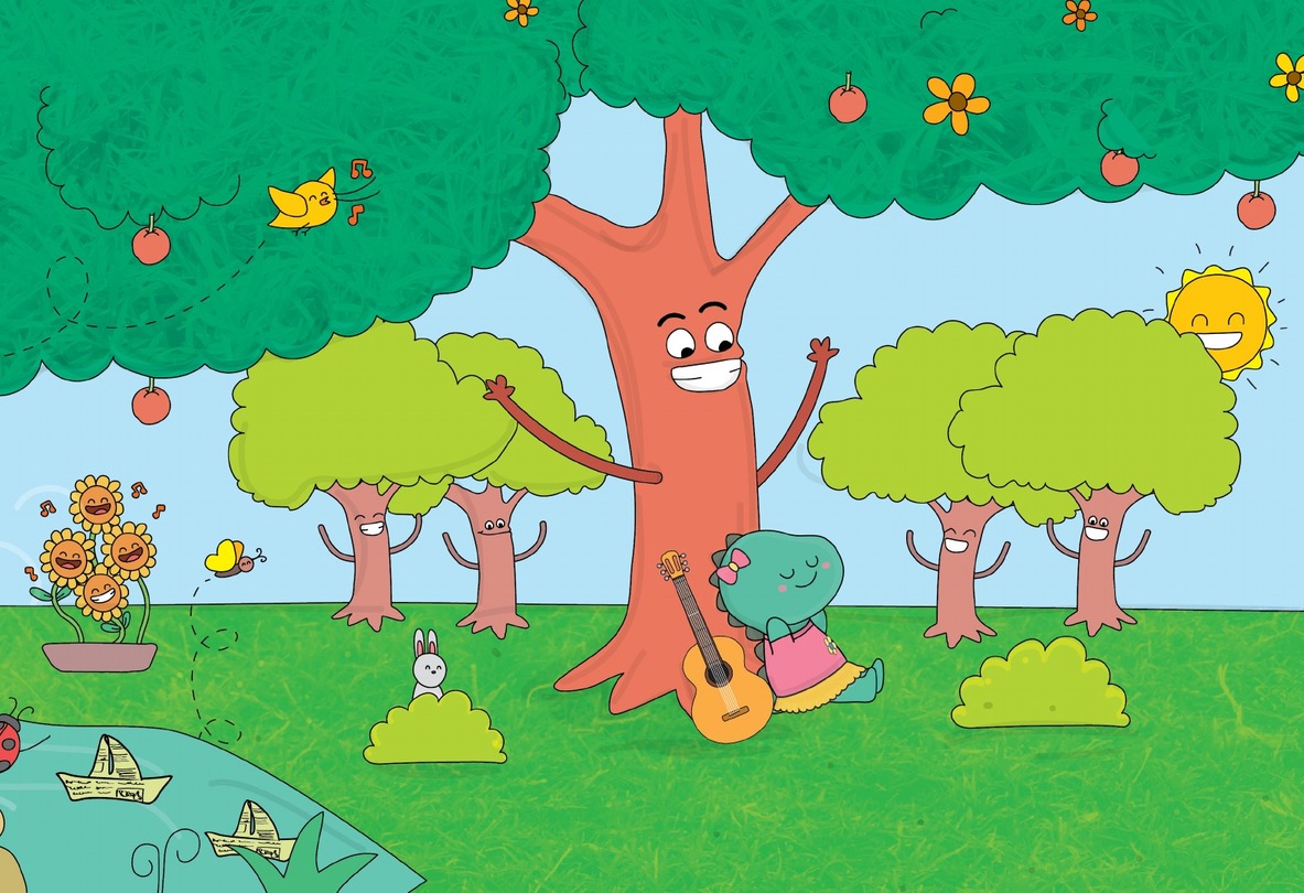 Dina Helps Uncle Tree