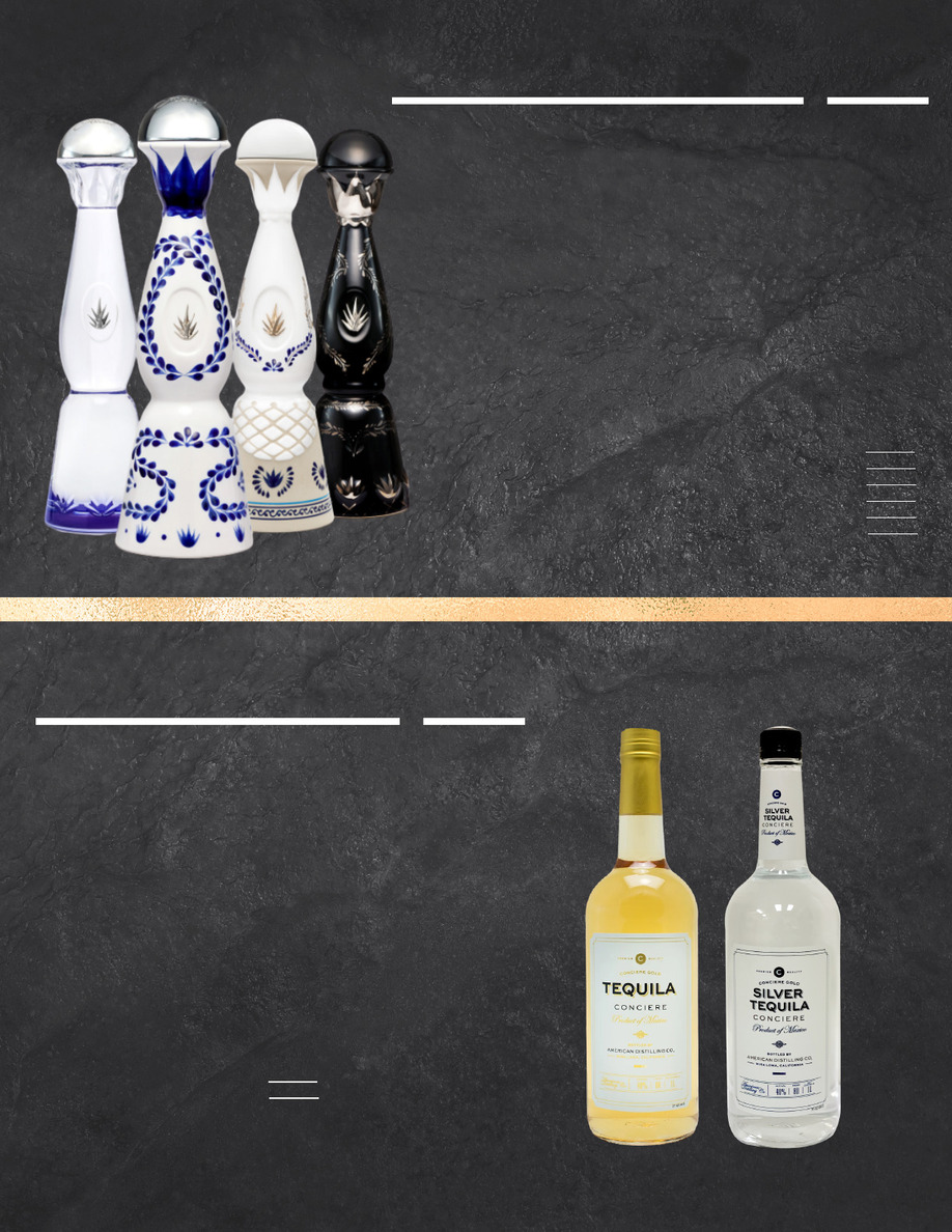 2020 Tequila Offerings