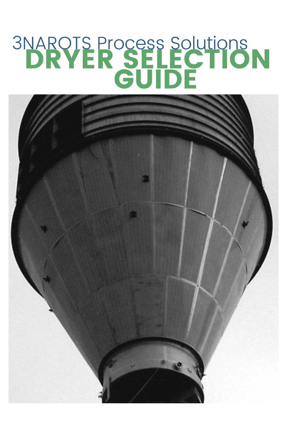Spray Dryer Selection Guide