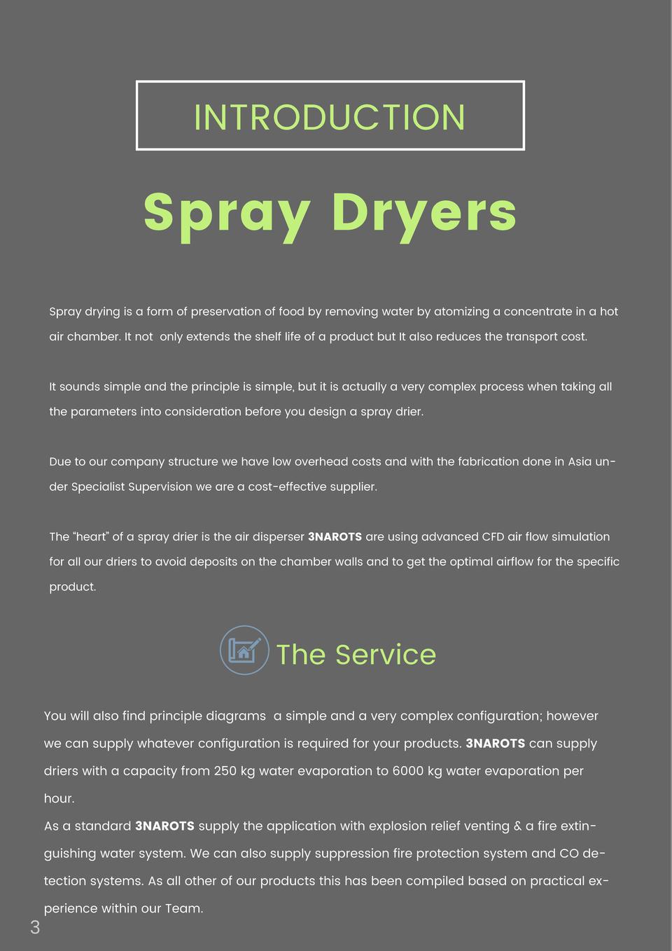 Spray Dryers Catalog