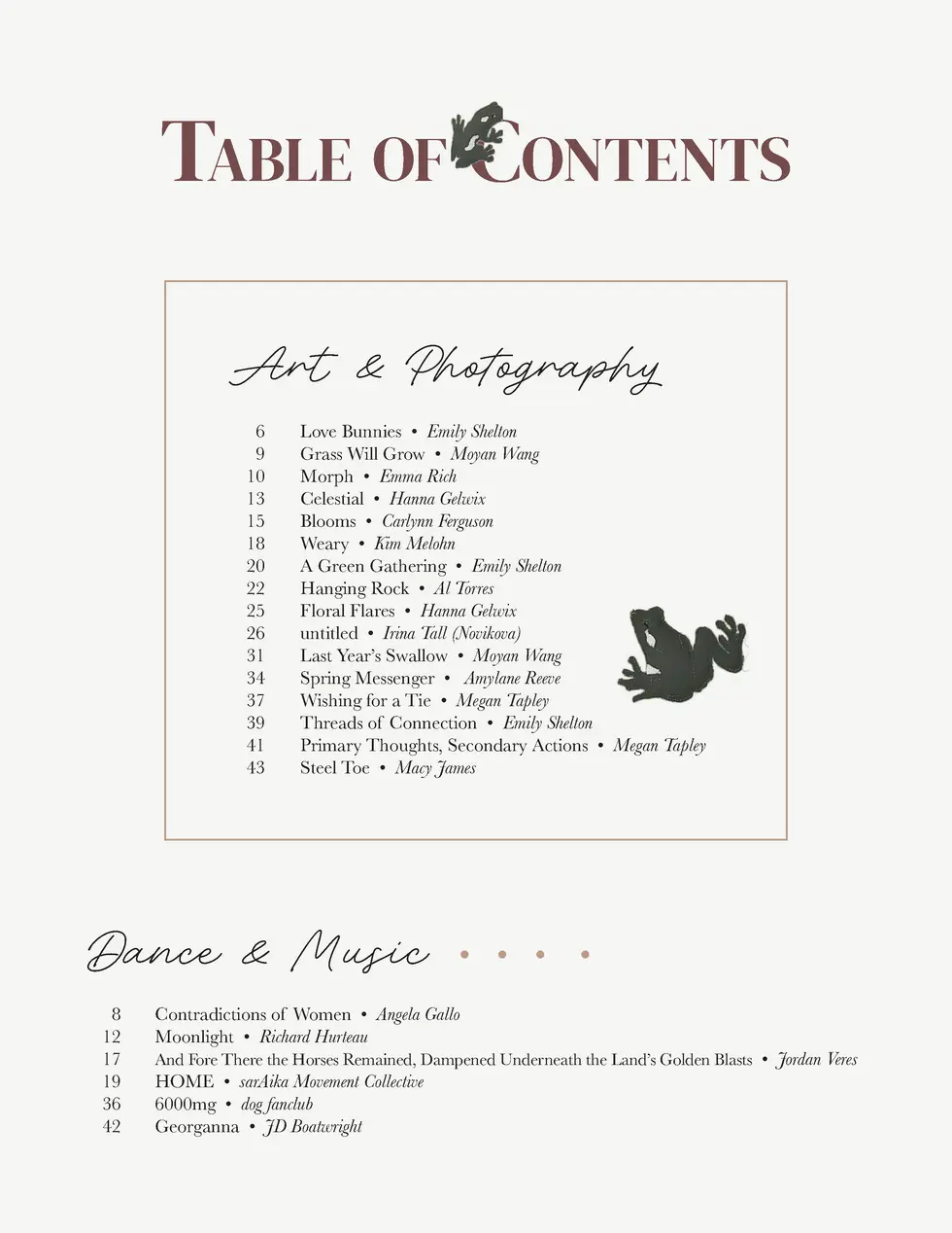 Carolina Muse V.II : simplebooklet.com