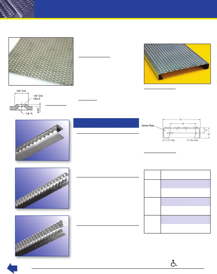 Traction Tread Safety Grating
