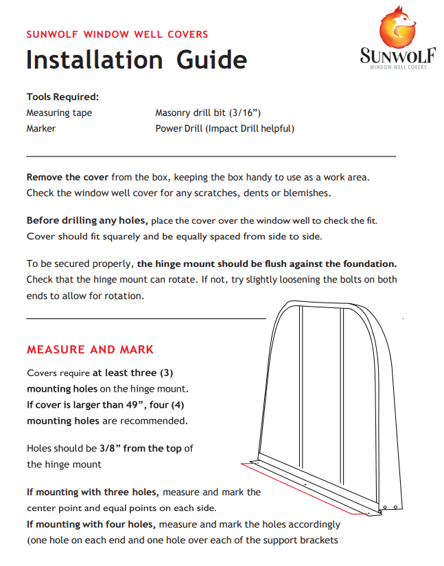 sun wolf window well covers