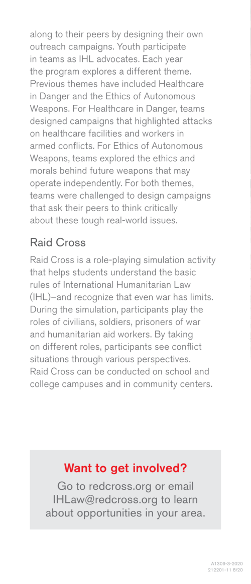 International Humanitarian Law Programs Overview (Animated)