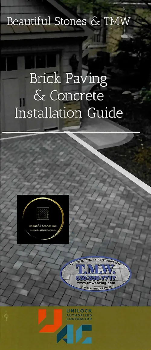 TMW & Beautiful Stones Brick Paver & Concrete Installation Guide