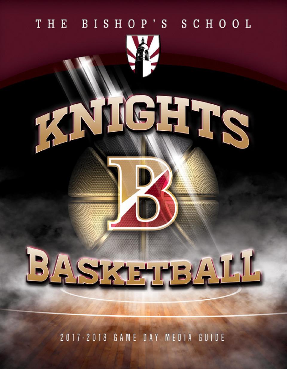 Knights Basketball Game Program : simplebooklet.com
