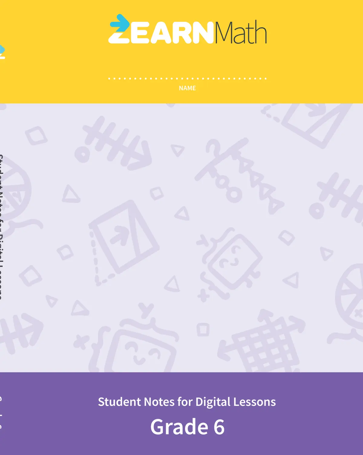 Zearn Math--Student Notebook, G6