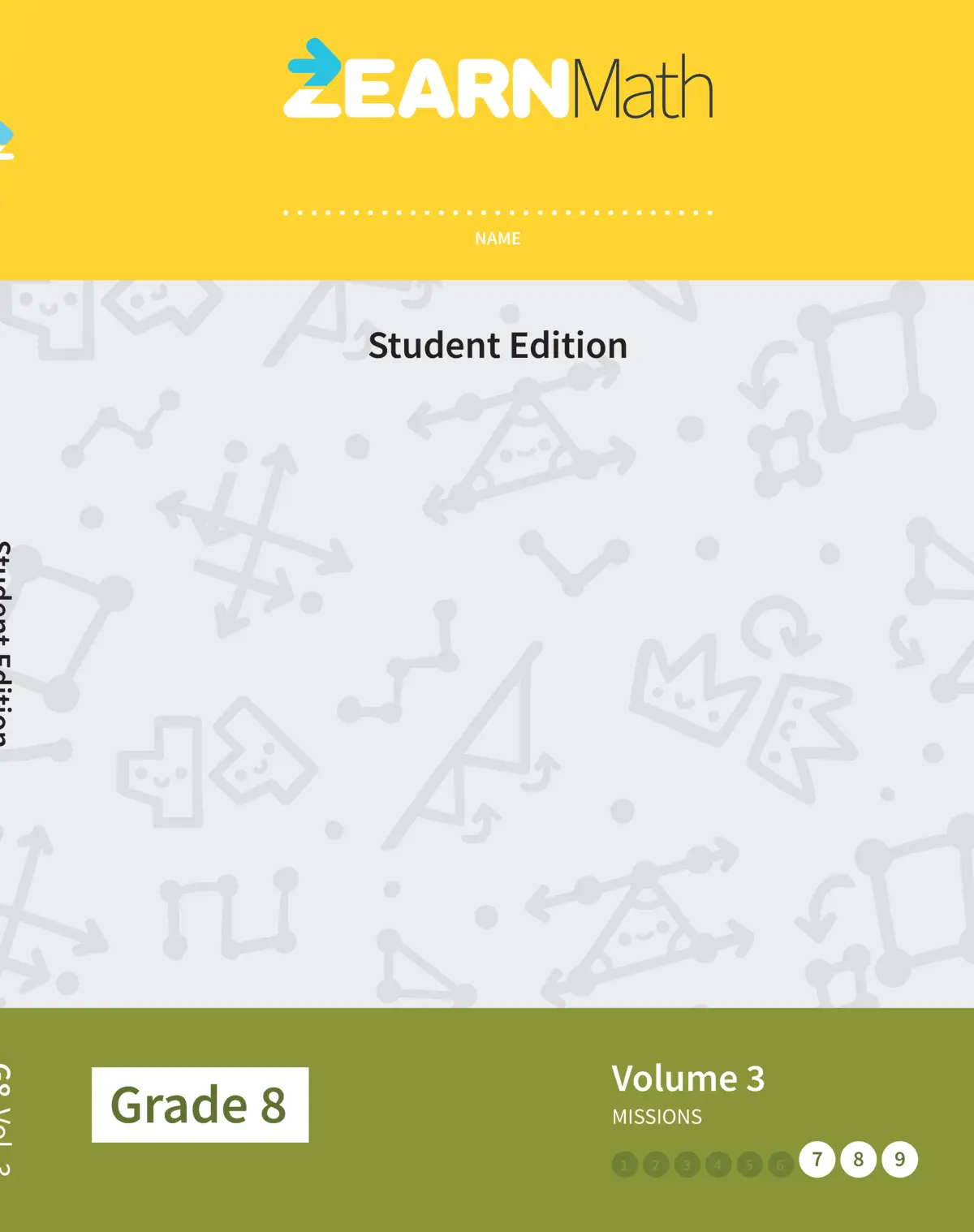 Zearn Math–Student Edition: Volume 3, G8
