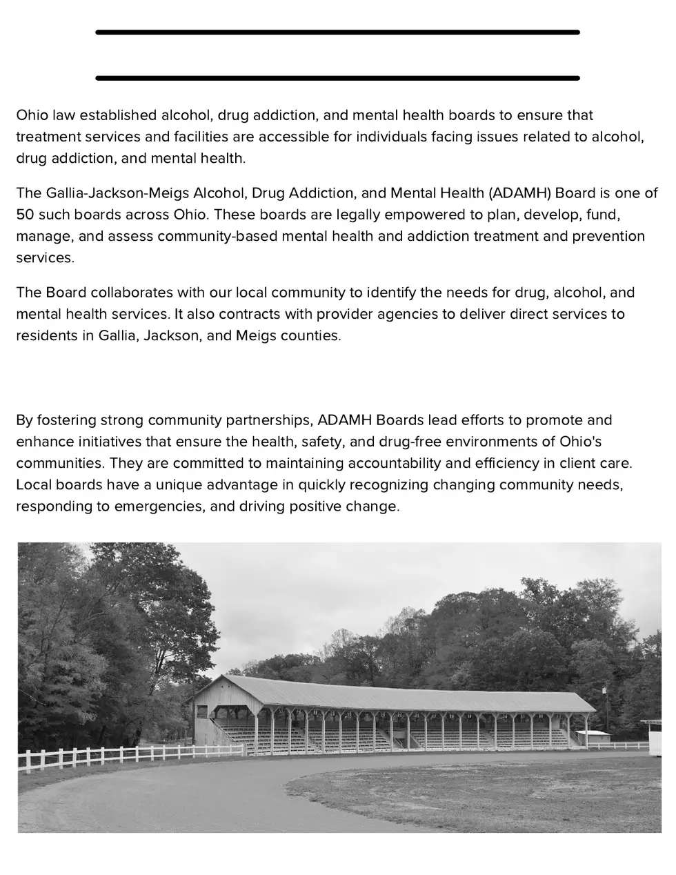 GJM ADAMH Behavioral Health Services and Resource Guide