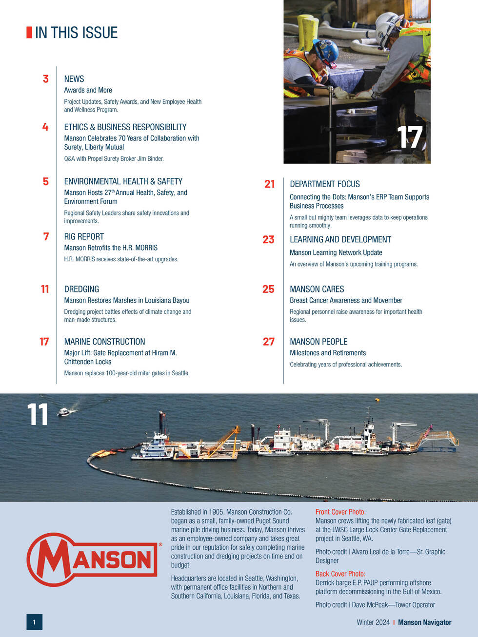 Manson Navigator Winter 2024